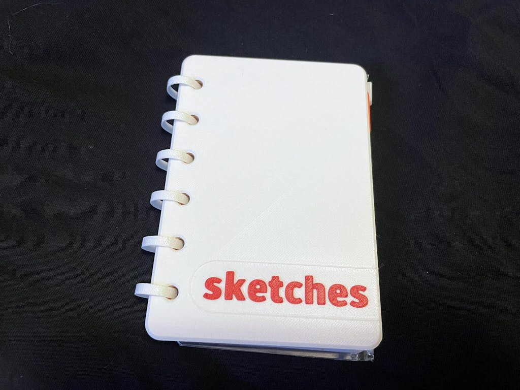 3D Printed Notebook .STL Pack (Digital Files) – The Workspace Hero