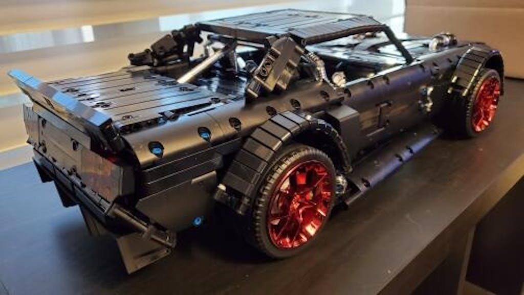 2943 Piece Technical Muscle Car Remote Control Model Set