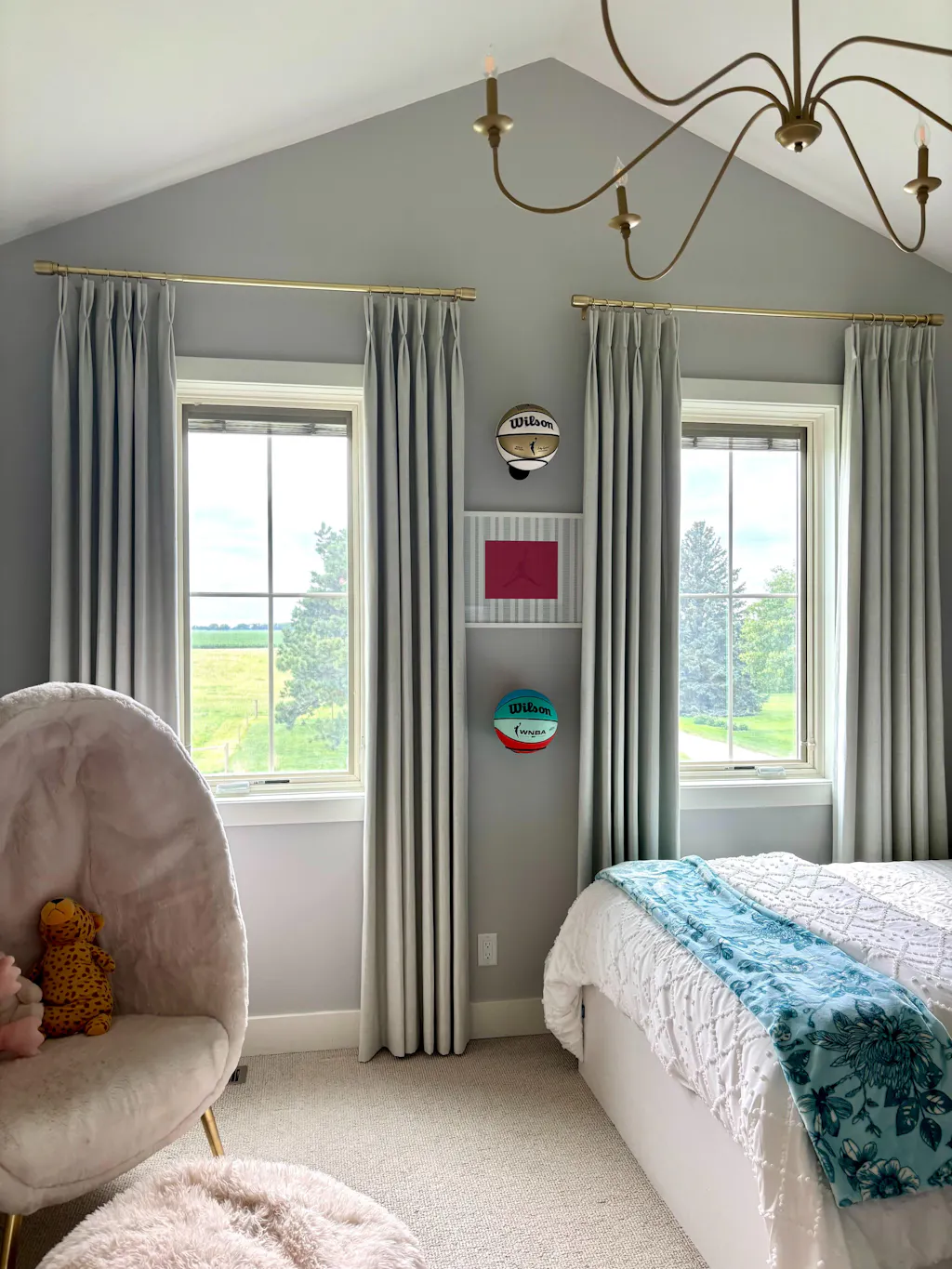 Sally Linen Blend Custom Curtain