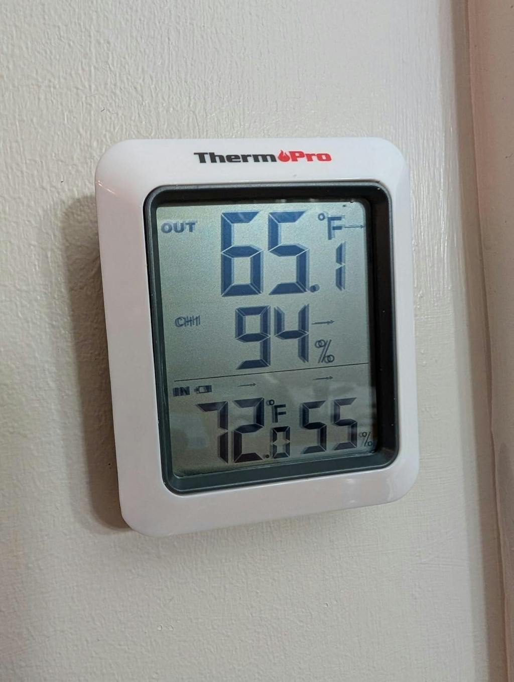 TP60B Wireless Indoor Outdoor Hygrometer Thermometer – ThermoPro