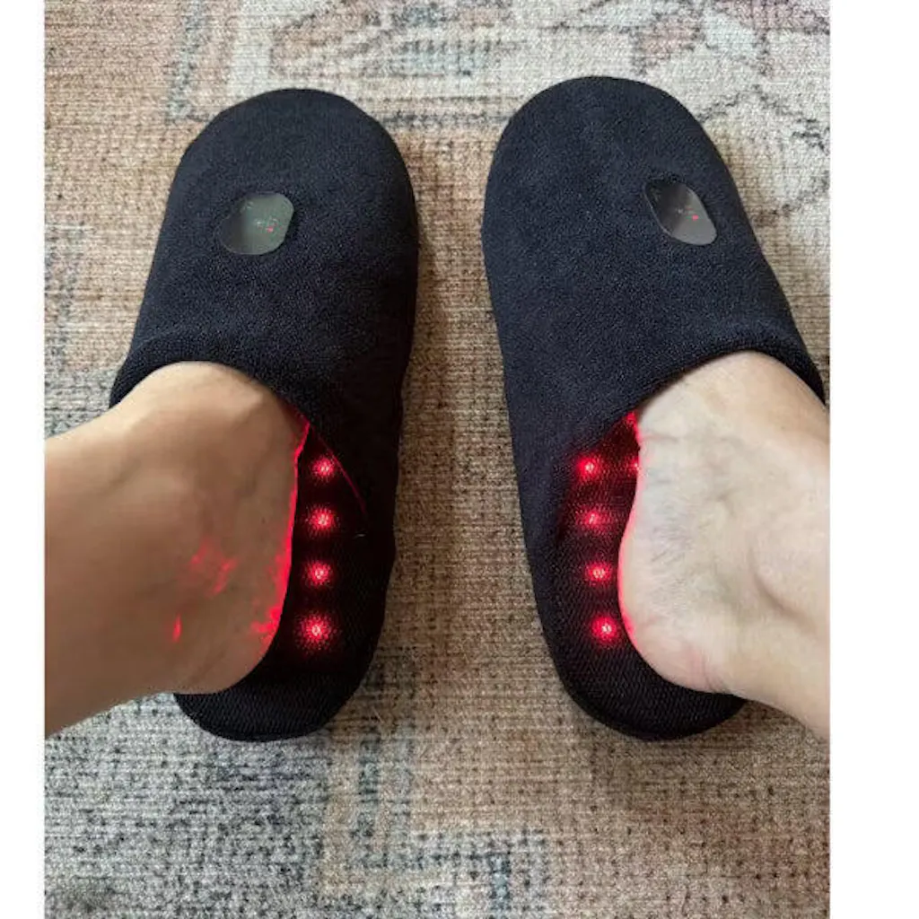 Red Light Therapy Massage Slippers | Plantar Pain Relief & Foot Recove ...