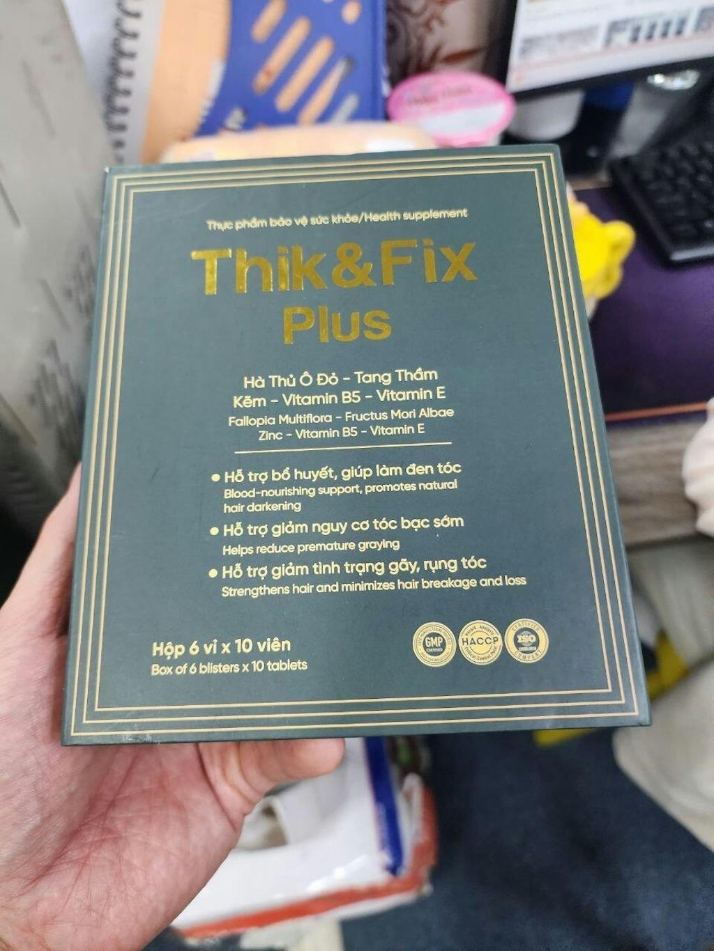 Thik&Fix Plus Natural Hair Nutrition Supplement (Softgel) – Thik&Fix ...