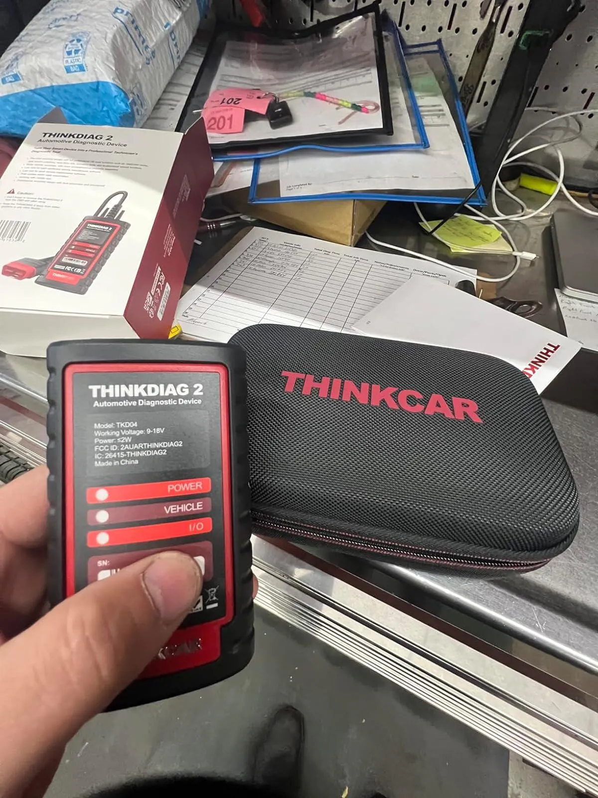 THINKDIAG 2 OBD2 Diagnostic Scanner Bluetooth 5.0 with CAN-FD ...