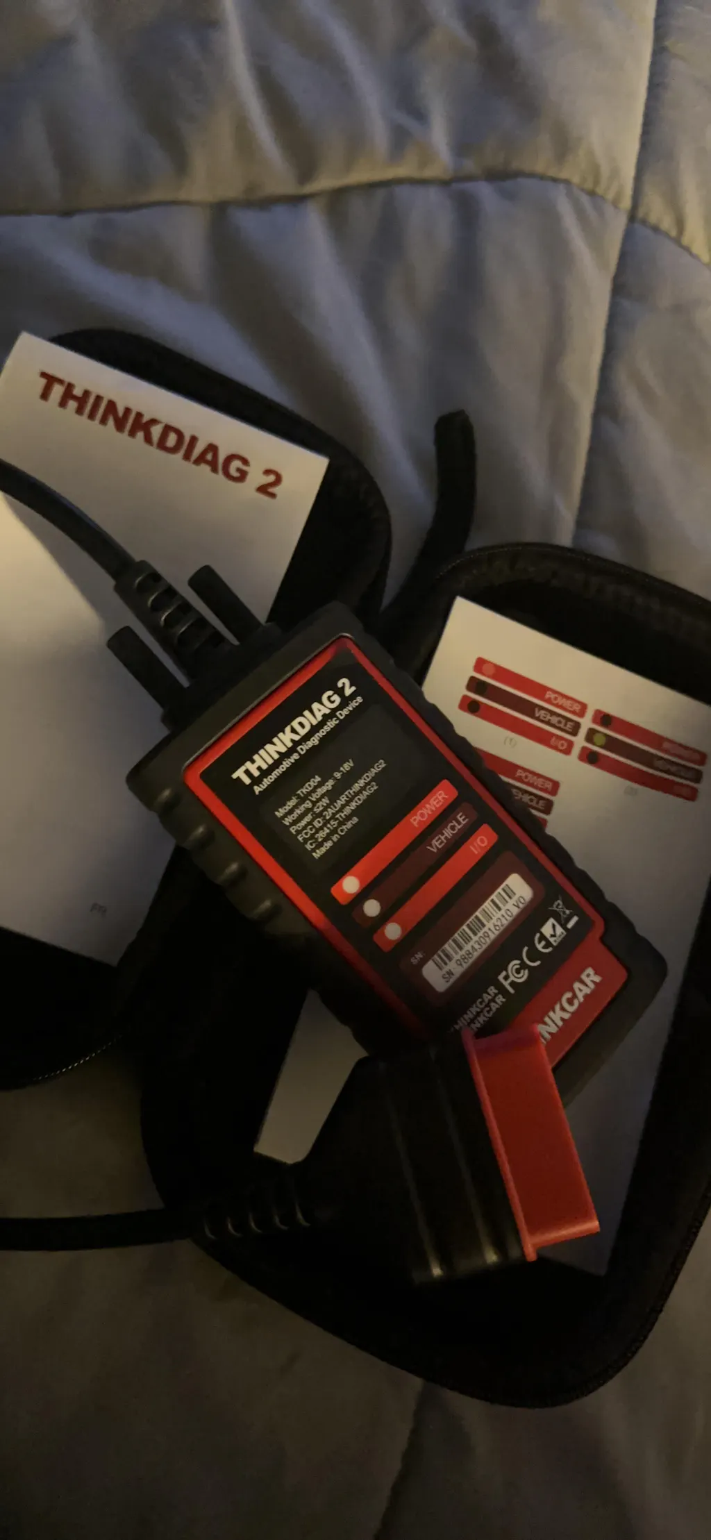 THINKDIAG OBD2 Scanner Bluetooth OE Level Diagnostic Tools Version ...