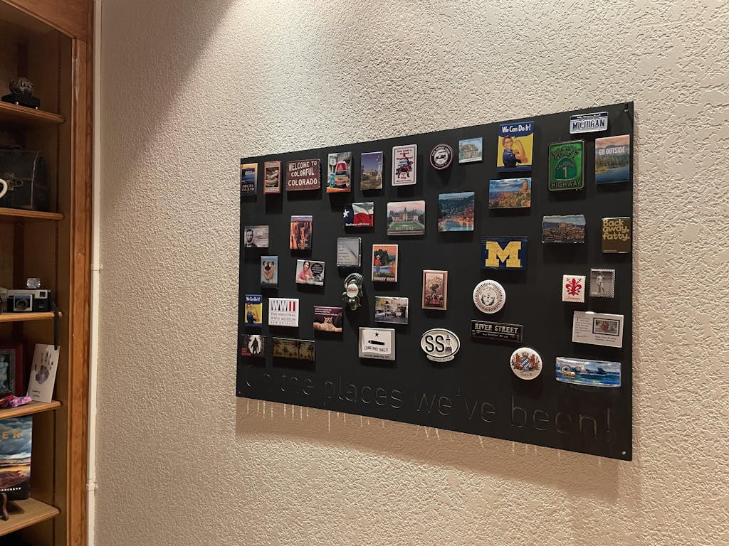 Travel Magnet Board, Custom Magnet Board, Metal Magnet Board, Magnet ...