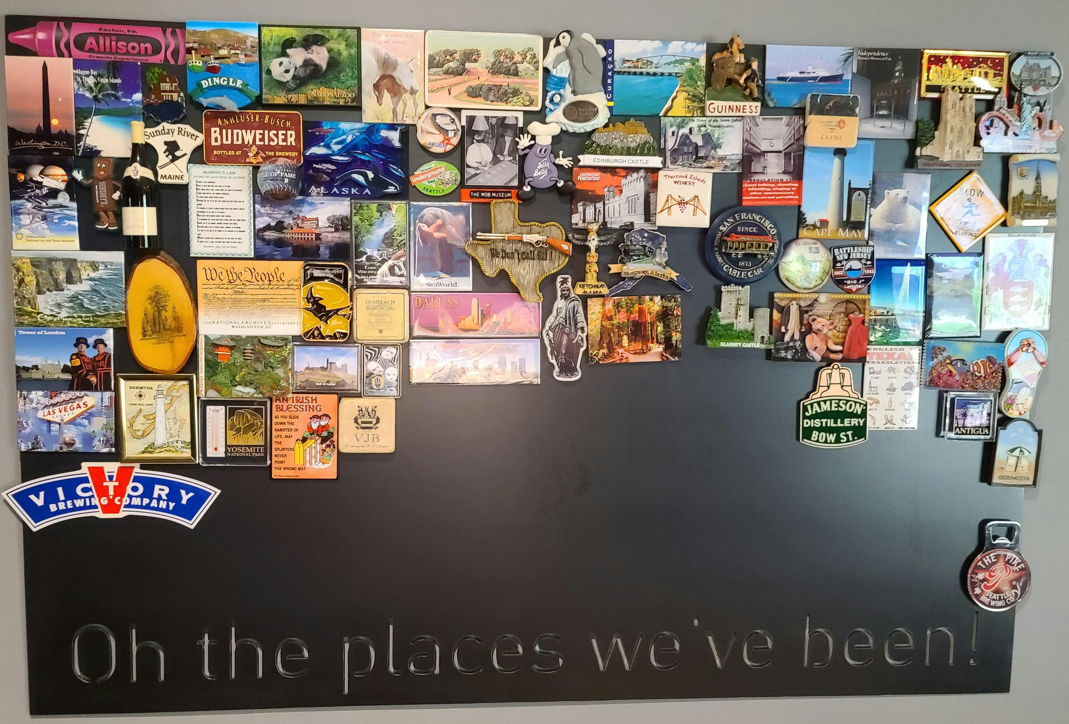 Travel Magnet Board, Custom Magnet Board, Metal Magnet Board, Magnet ...