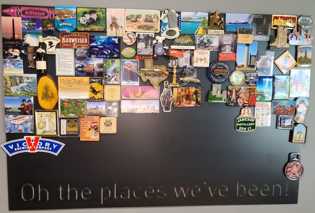 Travel Magnet Board, Custom Magnet Board, Metal Magnet Board, Magnet ...