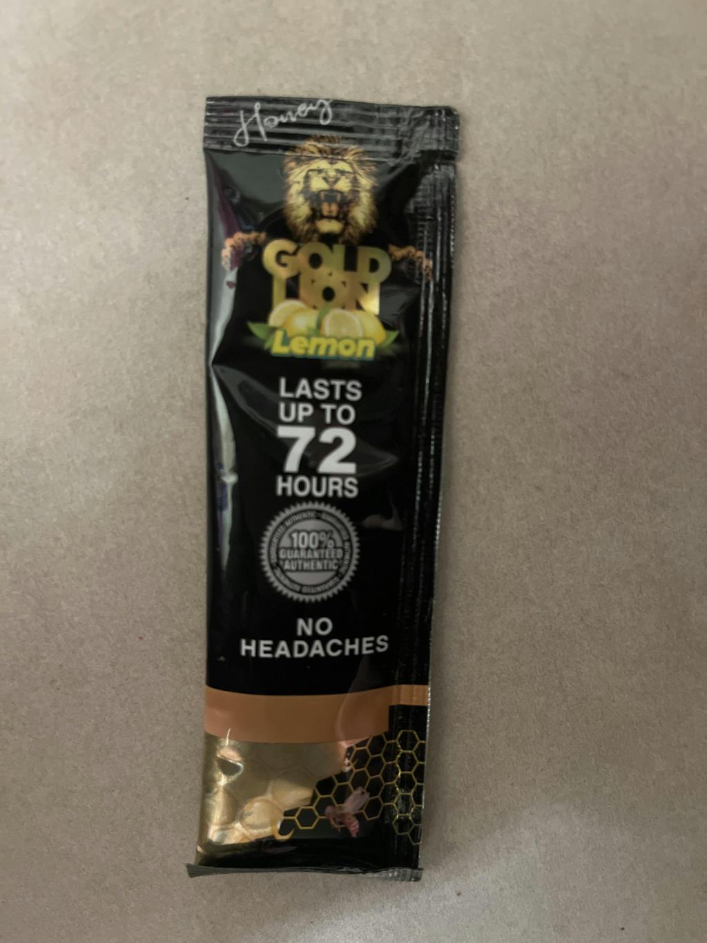 Gold Lion Honey (1 Sachet - 15 Grams Each)