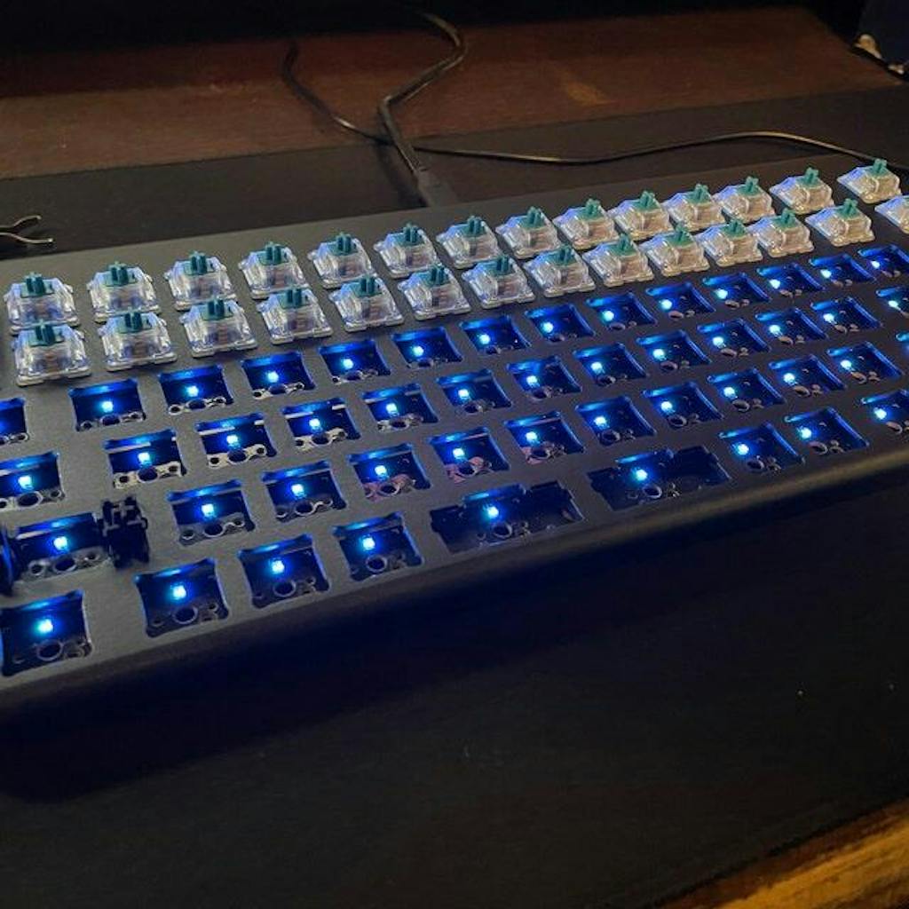 Cherry MX Blue Clicky RGB Switches – Thock King