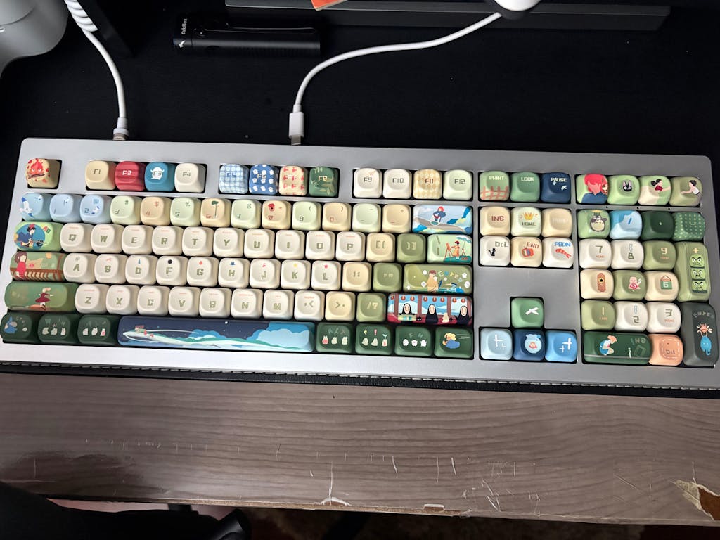 Monsgeek M5W Full-Sized Wireless Mechanical Keyboard – Thock King