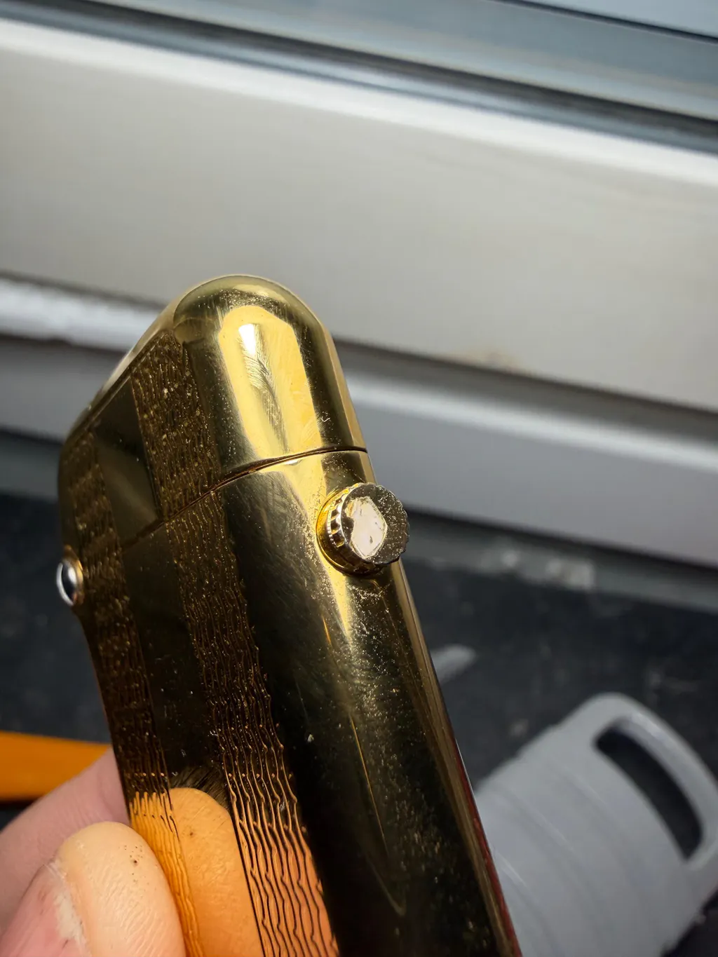 Gen 3 Single Claw Silver Lighter｜Diamond Grid Brass Collectible ...