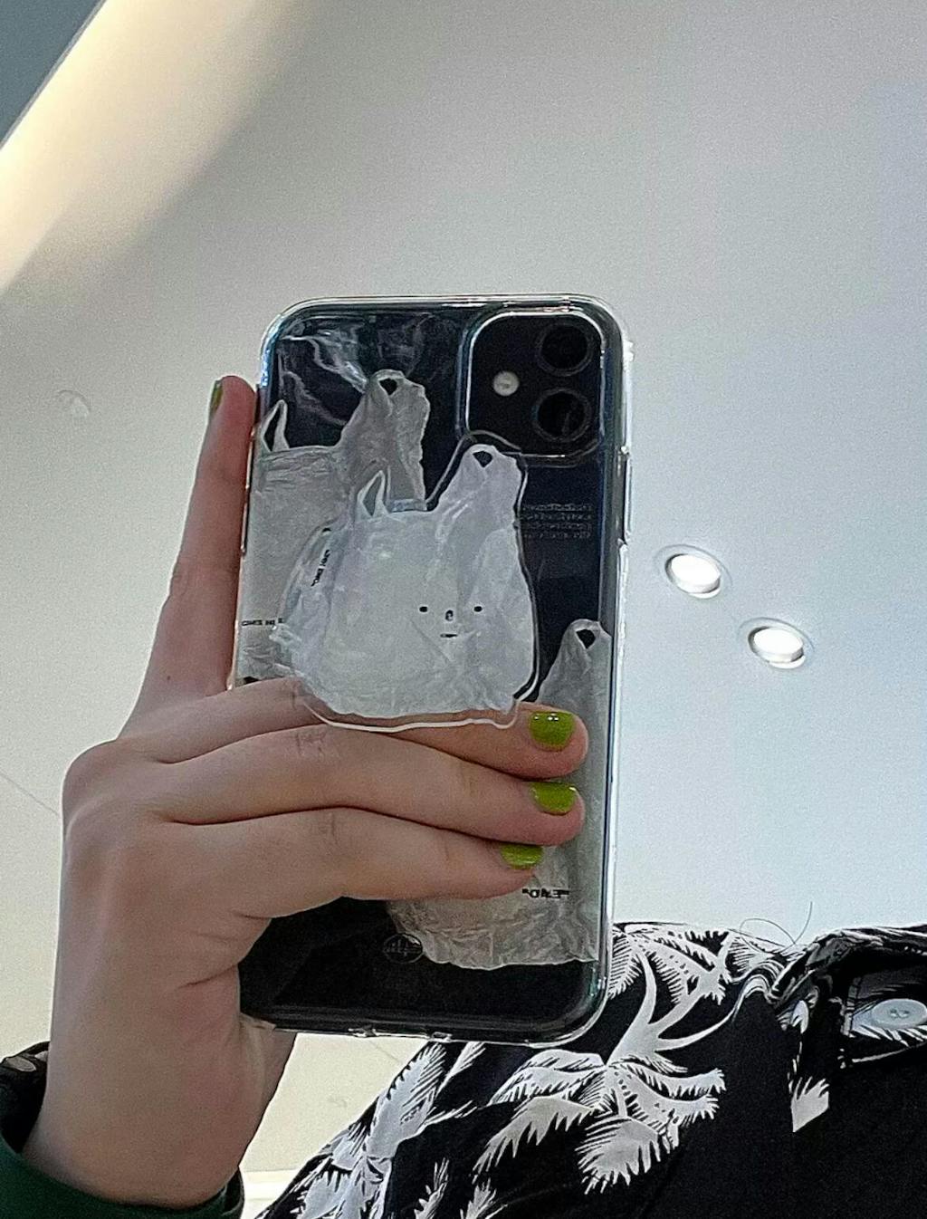 Sad Garbage Bag Phone Case | iPhone Case | Three Fleas