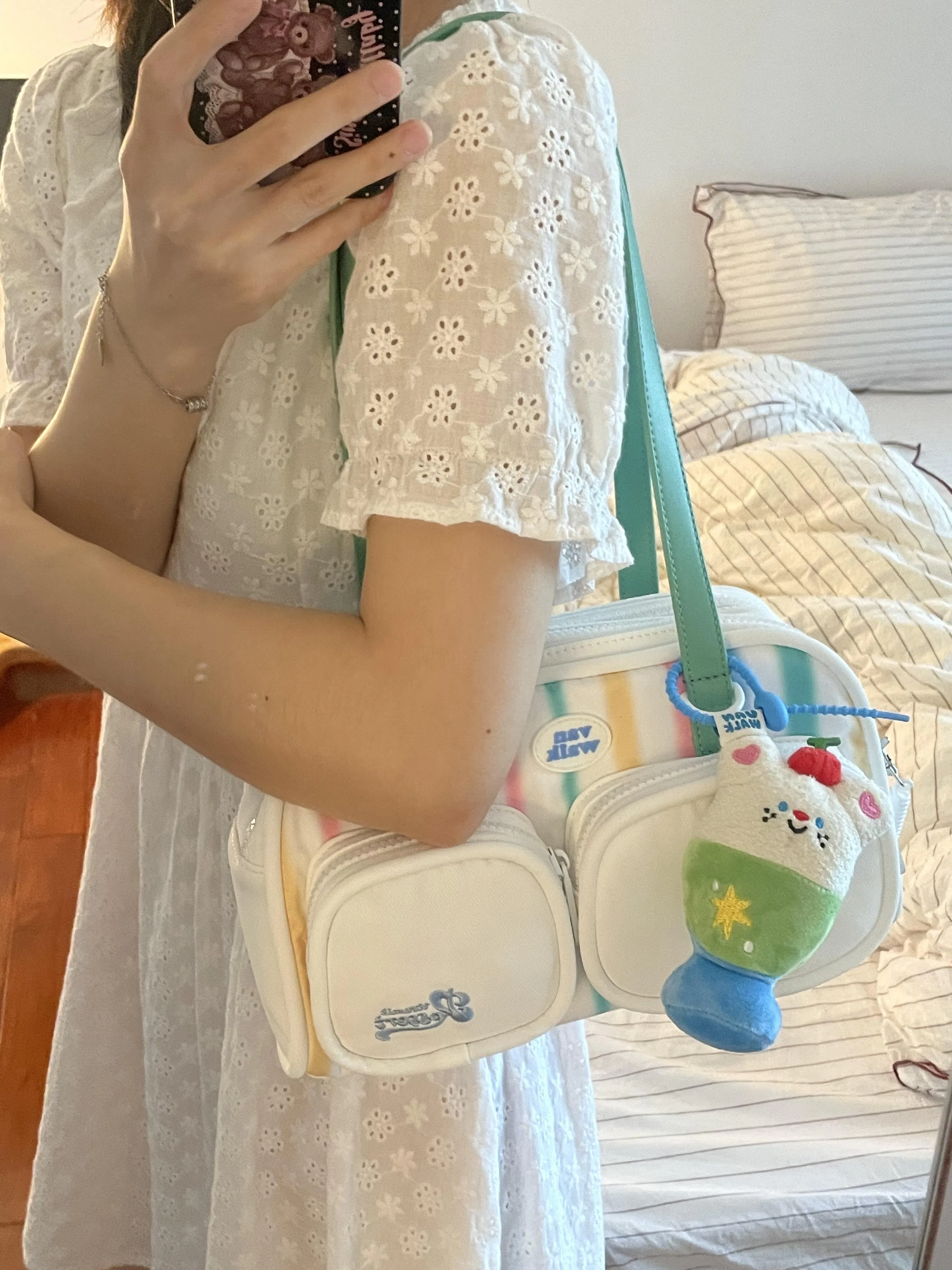 Summer Tea Sweet Pocket Shoulder Bag | Bag | Three Fleas