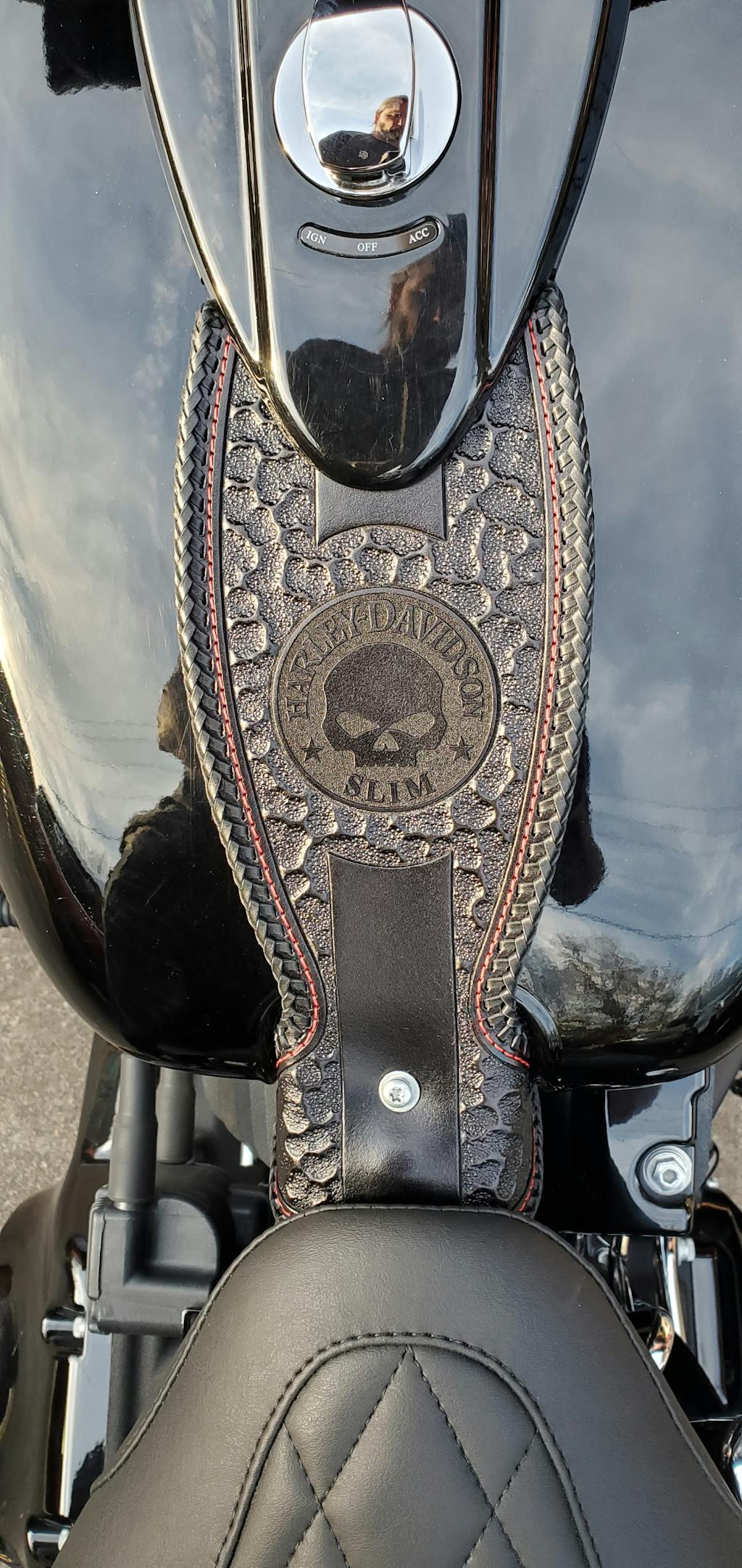 Tank bib - Harley Softail Heritage - Mustang Matching – Three Mutts ...