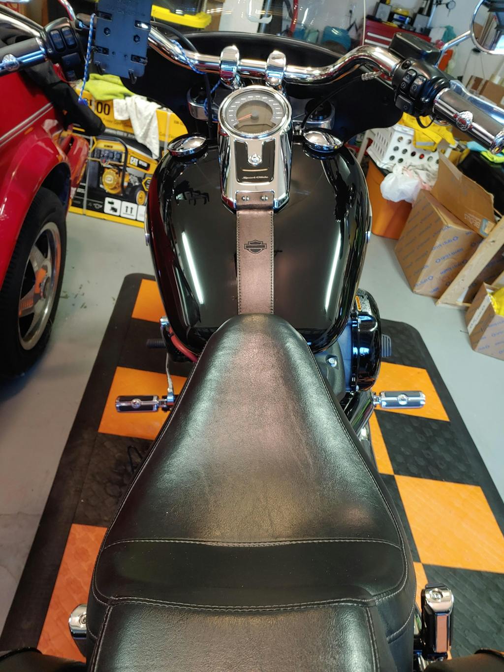 Custom Tank Bibs – Tagged "Fatboy" – Three Mutts Custom Leather