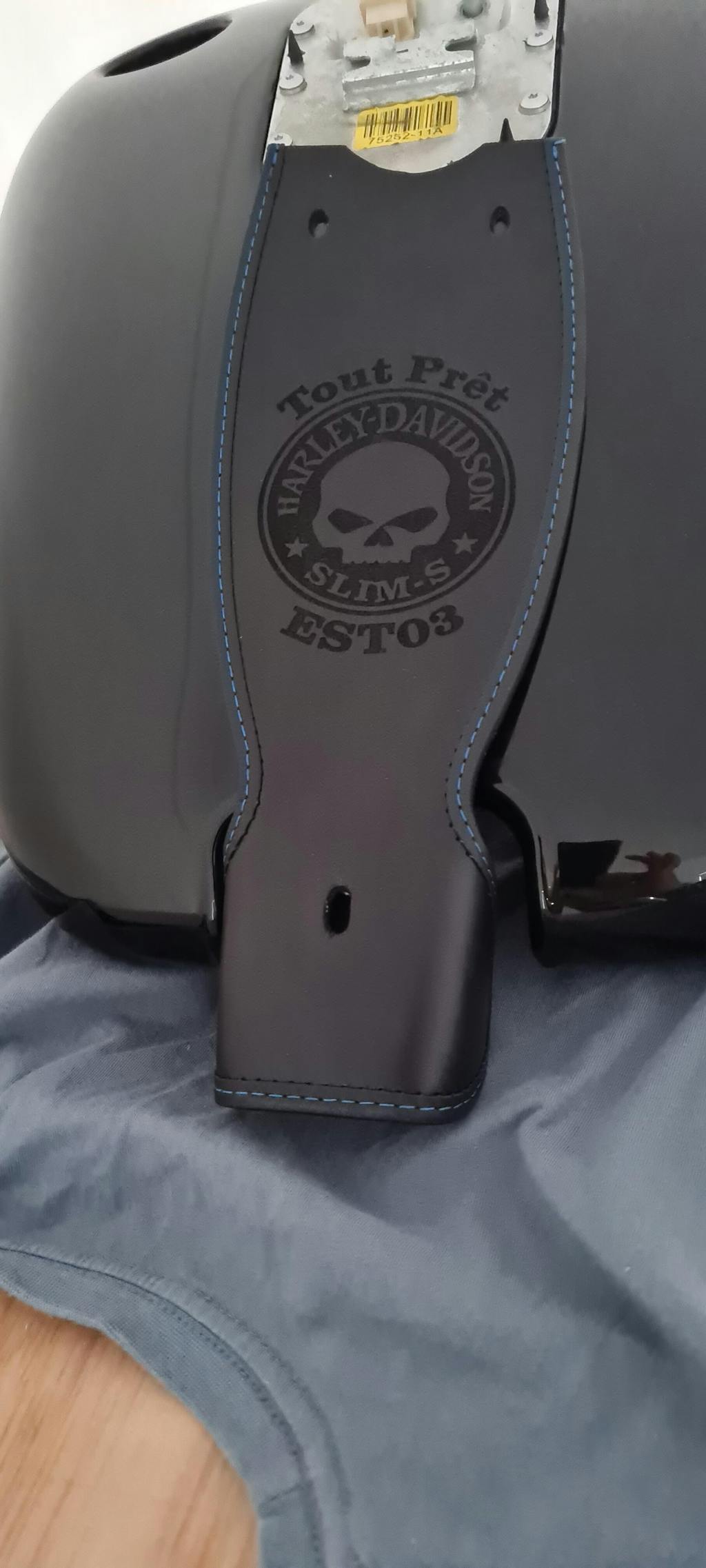 Three Mutts Custom Leather tank bibs, fender bibs, bags and more!