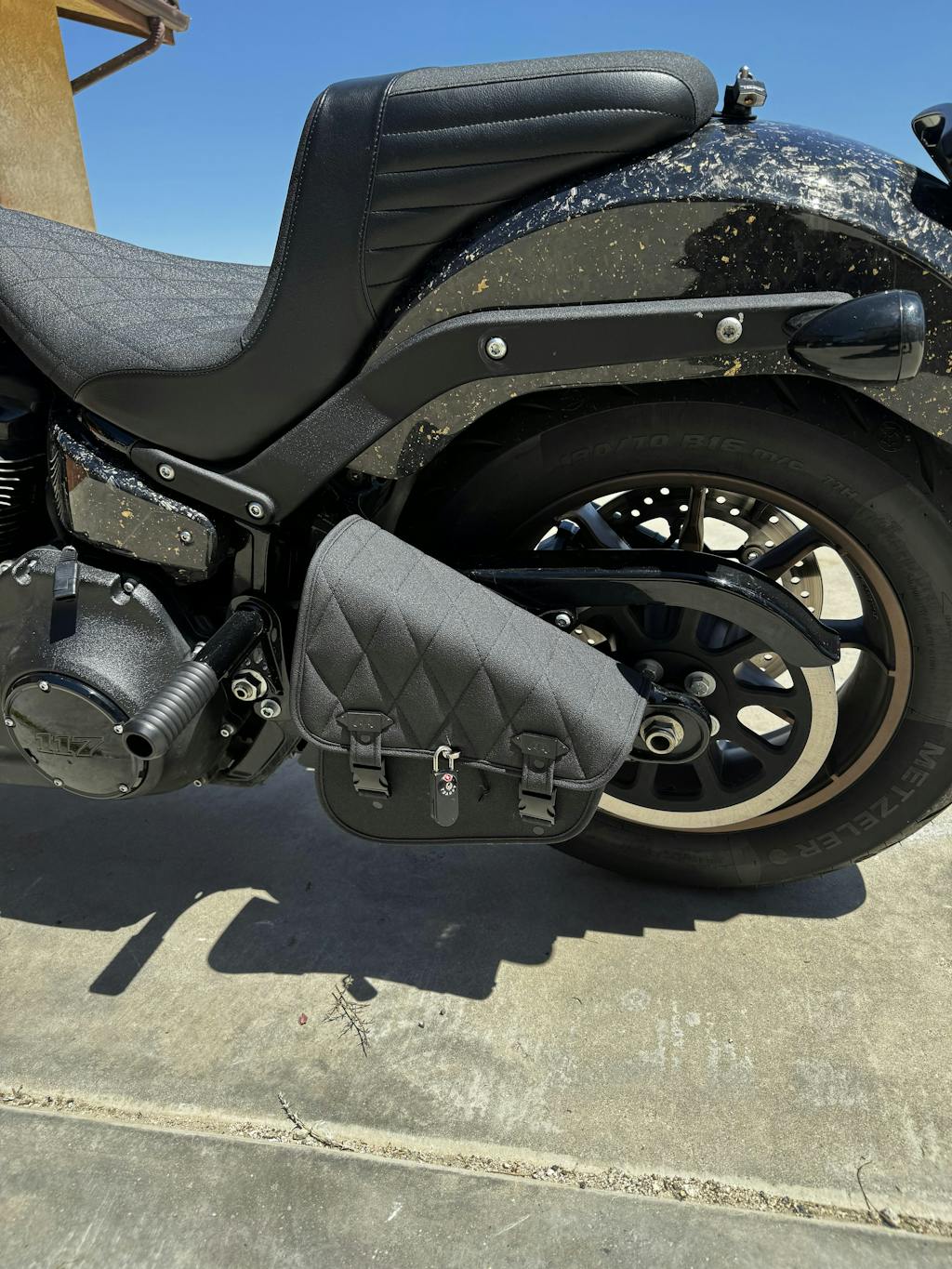 Custom Tank Bibs – Tagged "Softail Heritage" – Three Mutts Custom Leather