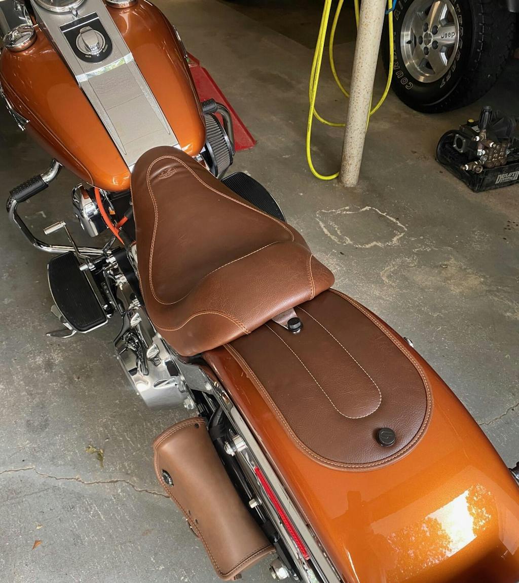 Custom Tank Bibs – Tagged "harley-davidson" – Three Mutts Custom Leather