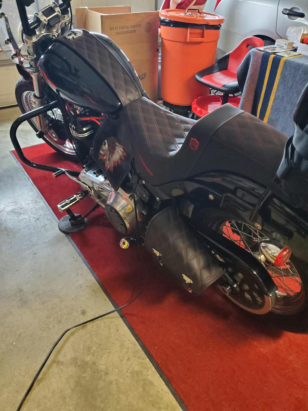 Custom Tank Bibs – Three Mutts Custom Leather