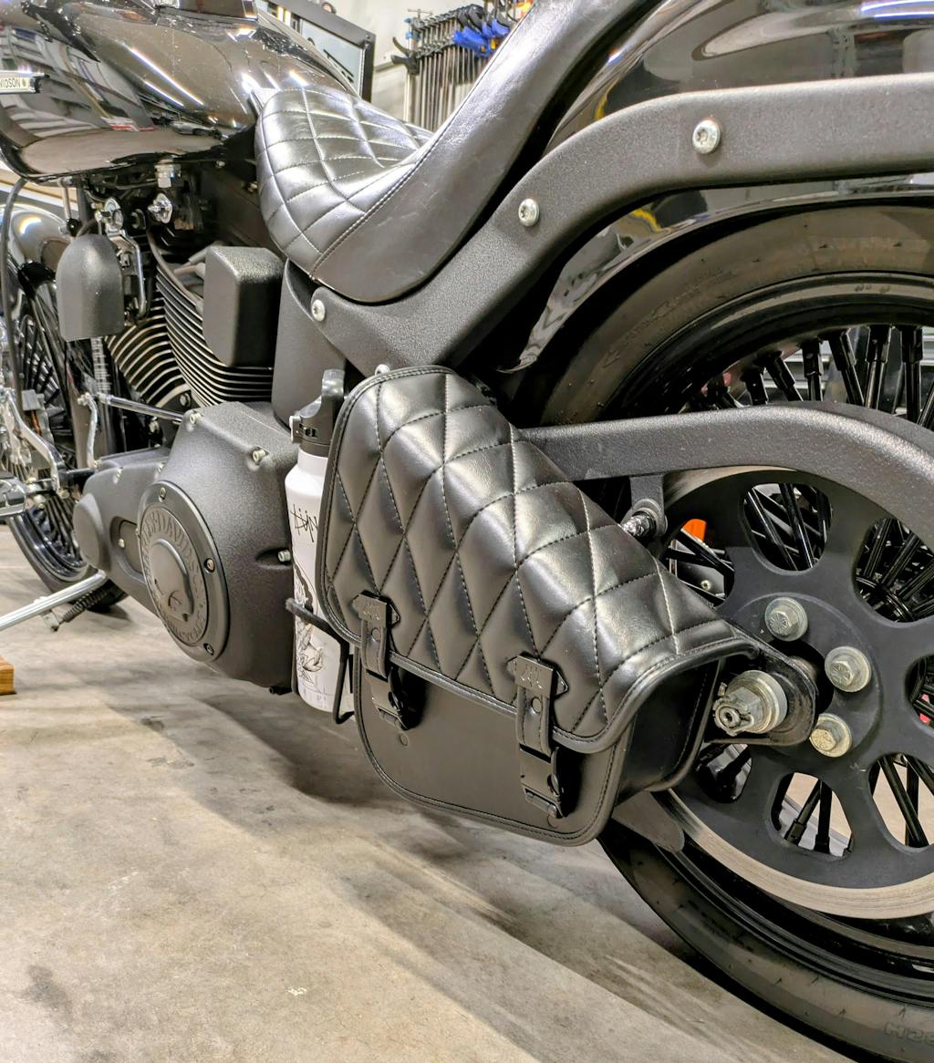 Custom Tank Bibs – Three Mutts Custom Leather