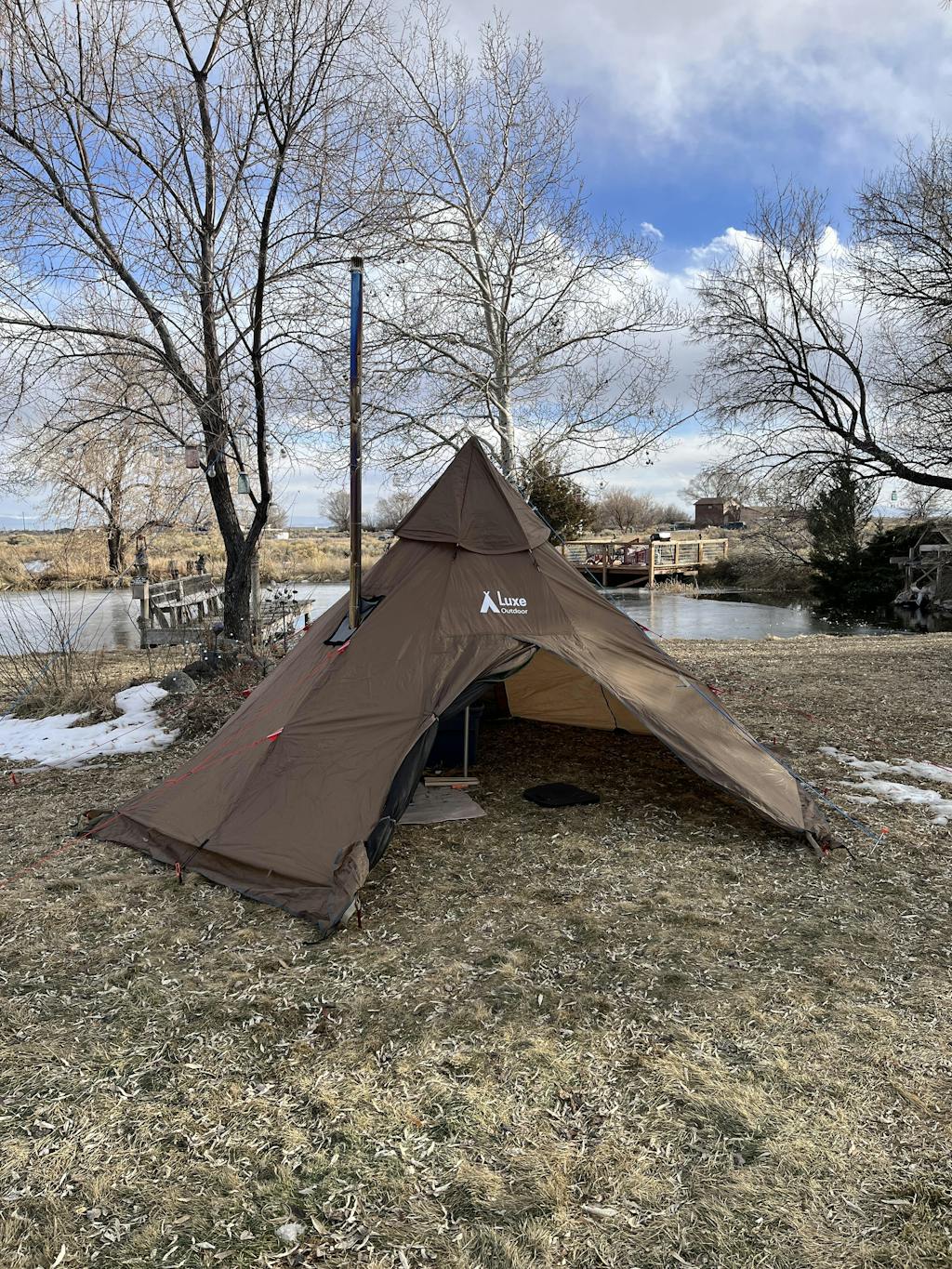 Megahorn 3 Hot Tent Shelter – ThreeRidgesGearCo