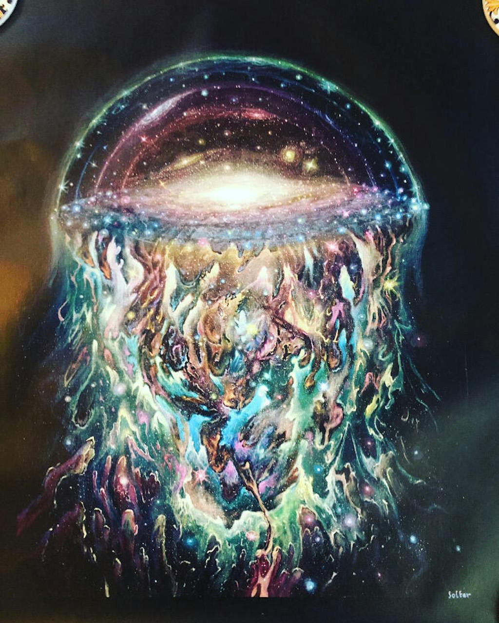 Galactic Jelly by Jonathan Solter - Threyda Art and Apparel