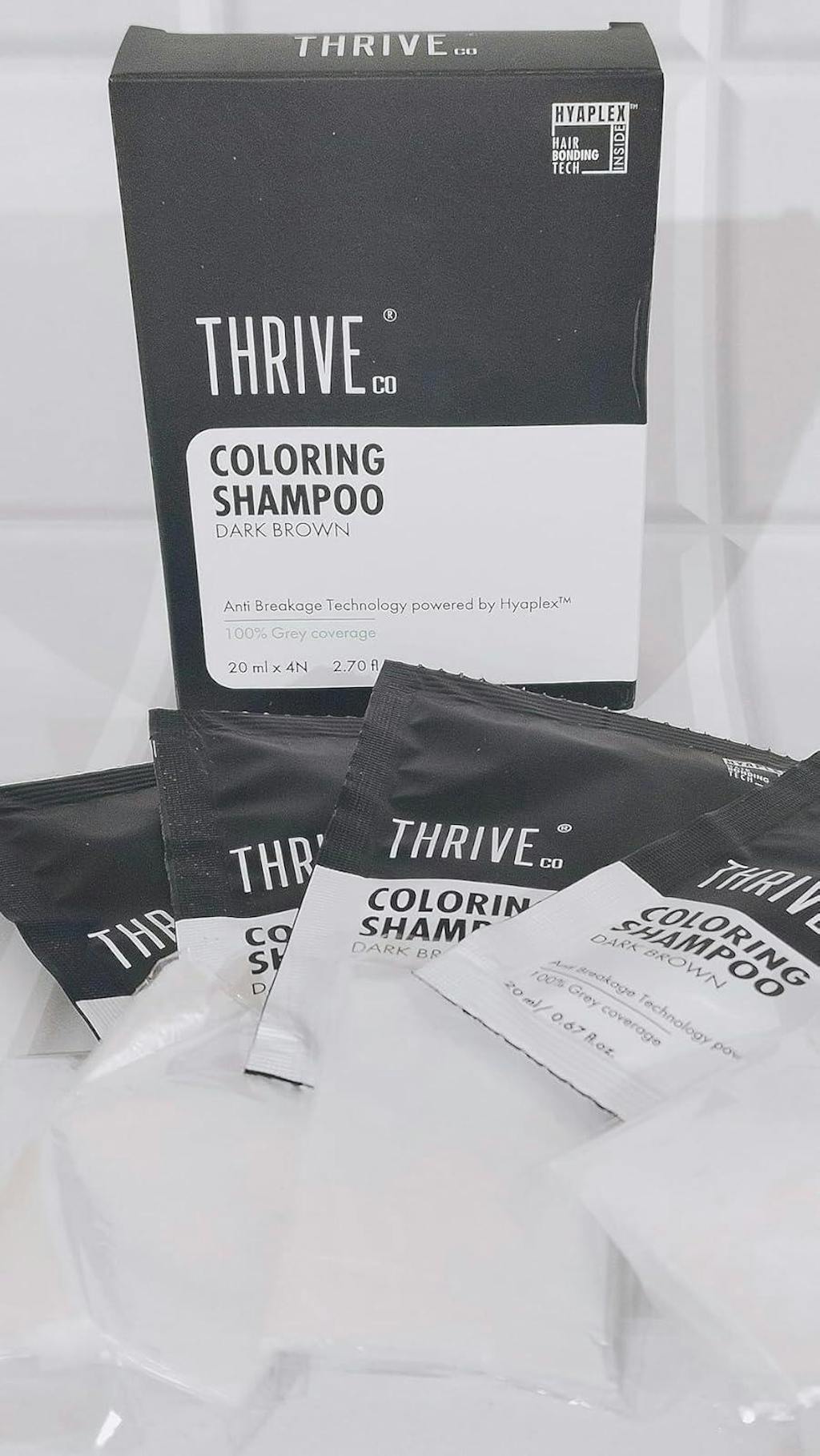 5-Minute Hair Colour Shampoo for 100% Grey Coverage | ThriveCo
