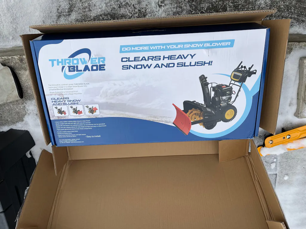 ThrowerBlade - Innovative Way to Do More with your Snowblower ...