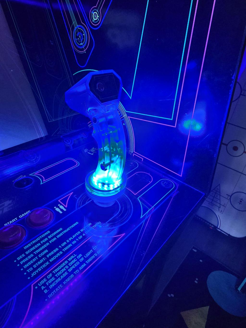 GRS Tron Arcade Flight Stick