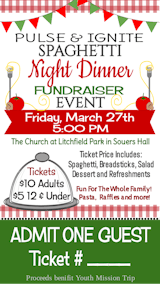 Spaghetti Dinner Fundraiser Flyer And Ticket Set Template — TidyLady ...