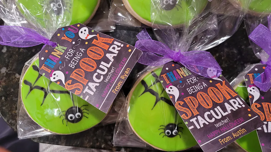 Fall Appreciation Favor Tags, Thanks for Being Spooktacular! — TidyLady ...