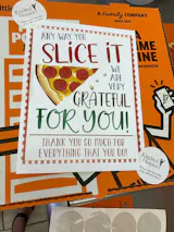 Pizza Teacher Appreciation Sign | TidyLady Printables