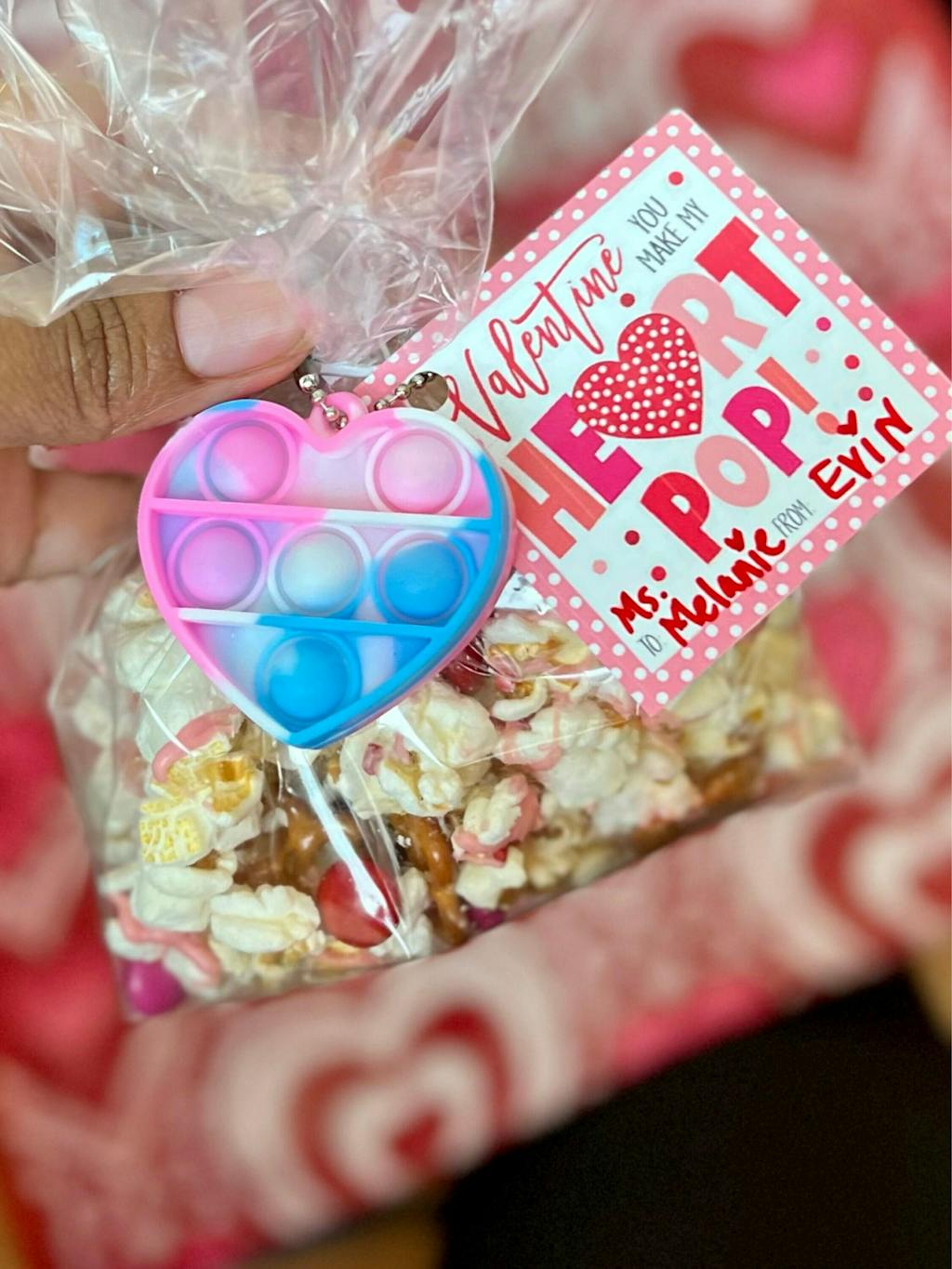 Valentine Pop It Gift Tags | Pop-It Gift Valentine's Day — TidyLady ...