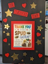 Baked Potato Bar Appreciation Sign, Employee Lunch Room Sign — TidyLady ...