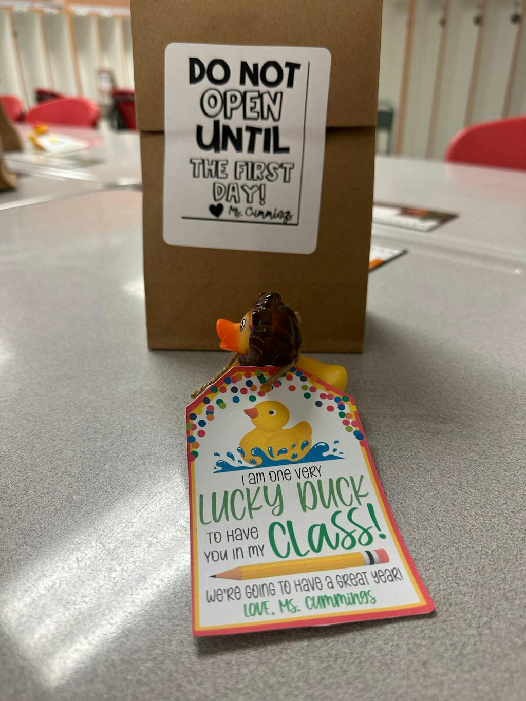 I'm a Lucky Duck that you're in my class | Student Welcome — TidyLady ...