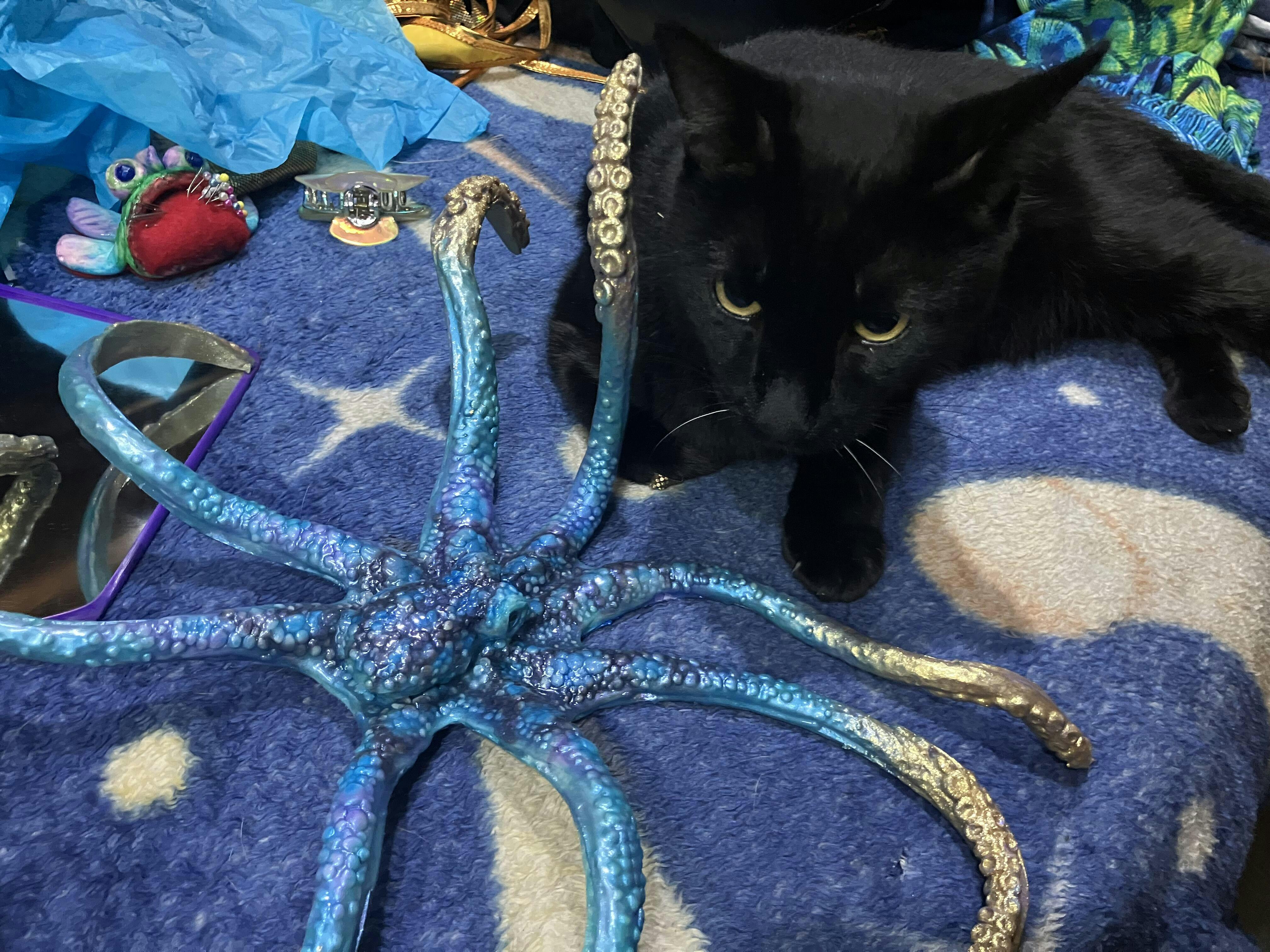 Octopus Wrap/Dive toy – Tiger Shark Mermaid