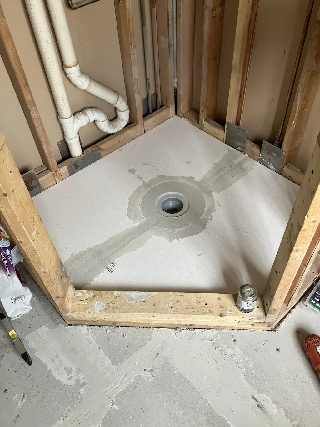 Rapid Recess Kit: Effortless Curbless Shower Installations | Plywood ...