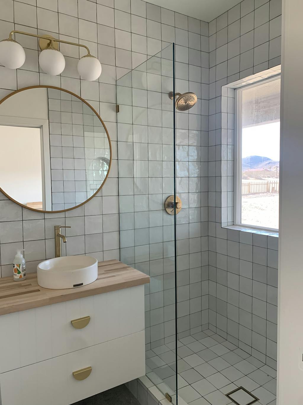 St Lucia Peach 5x5 Ceramic Tile Glossy – Tilezz