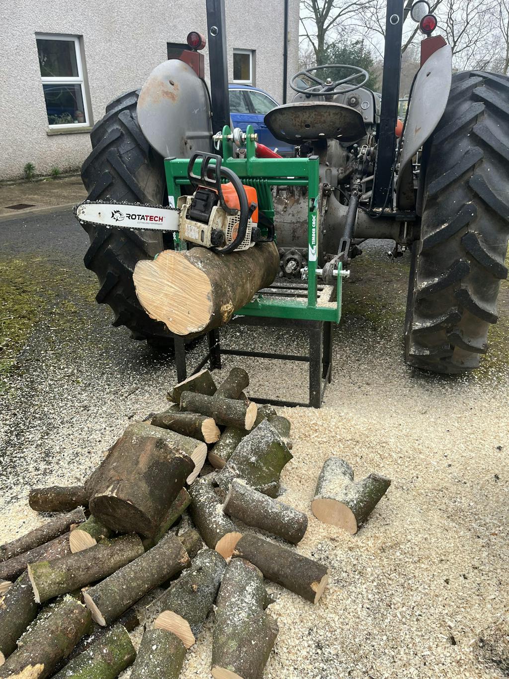 Timber Croc 3 Point Link Cat 1 for Tractors - Heavy Duty – Timber Croc ...