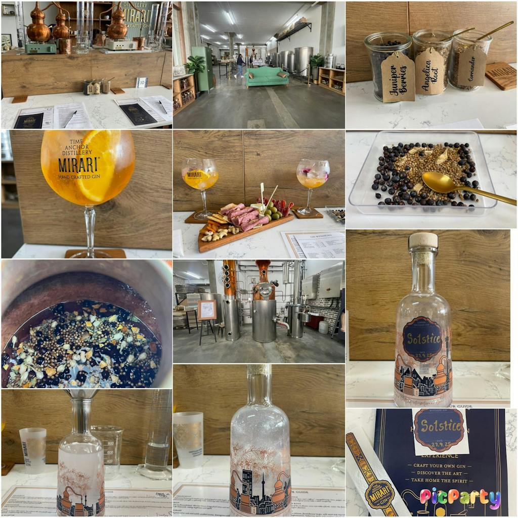 Make Your Own Gin – Johannesburg Gin School | Time Anchor Distillery