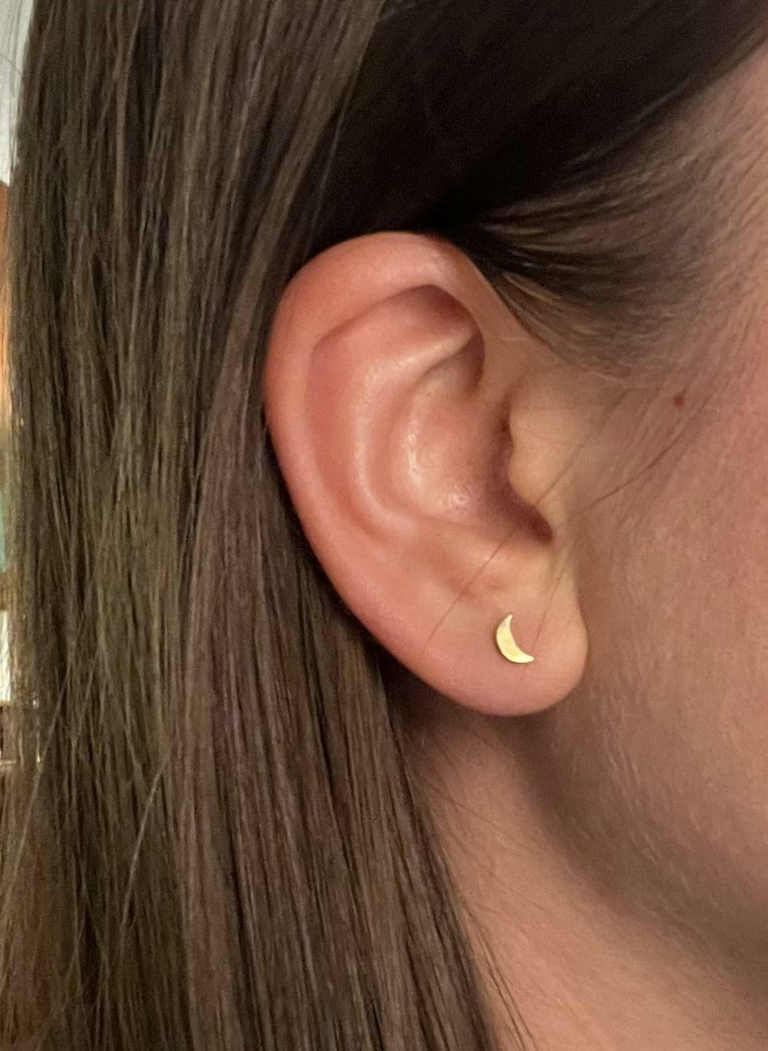 Tini Lux Hypoallergenic Luna Studs