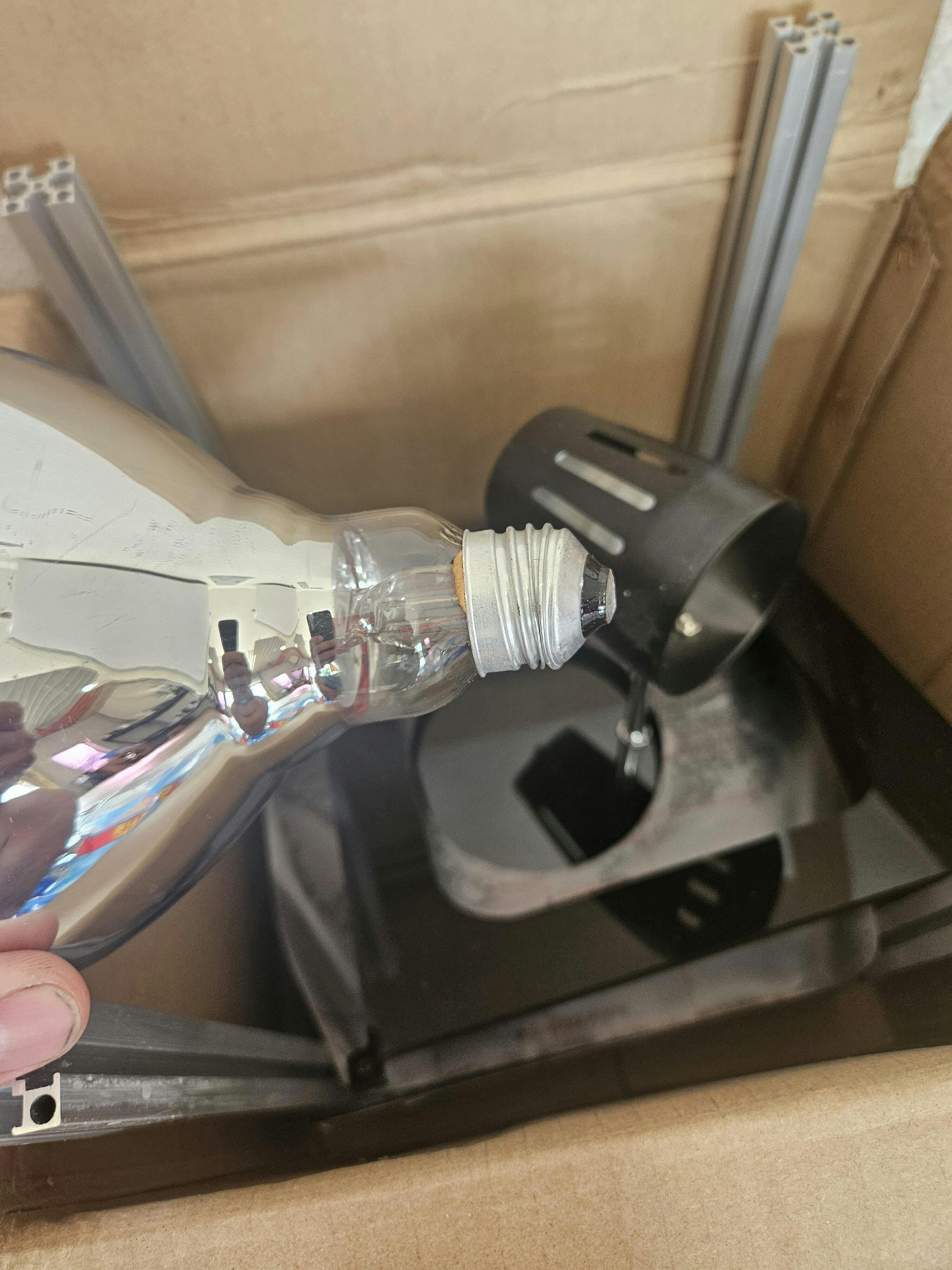 Heat Lamp Tint Display for Film Marketing | TintX Film