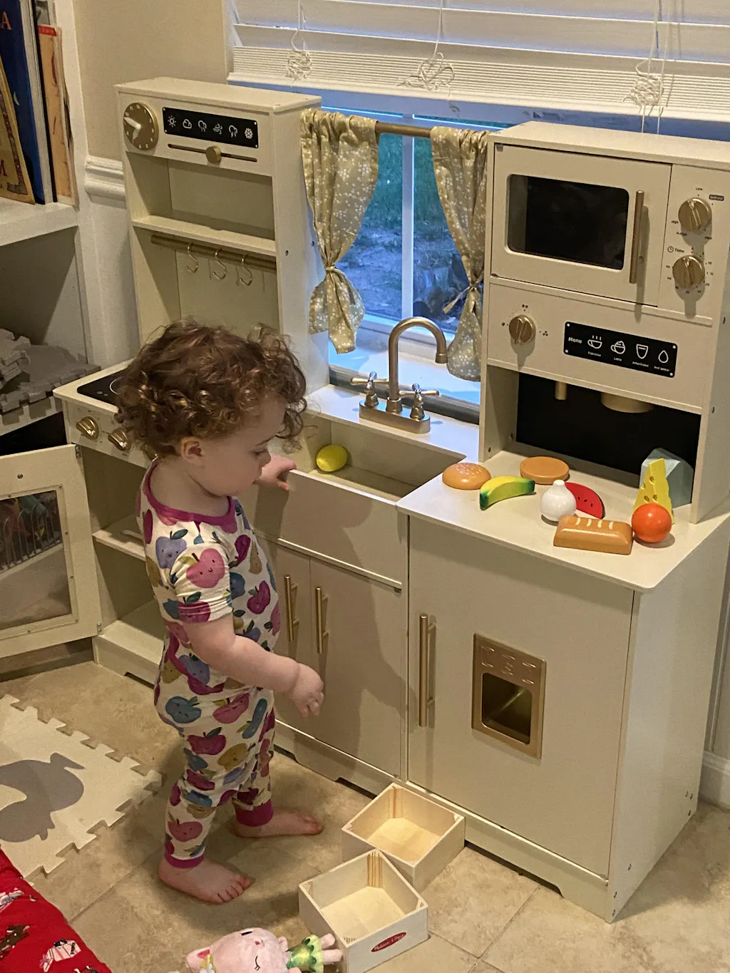 Tiny Land® Trendy Home Style Play Kitchen | Tiny Land Offical Store ...