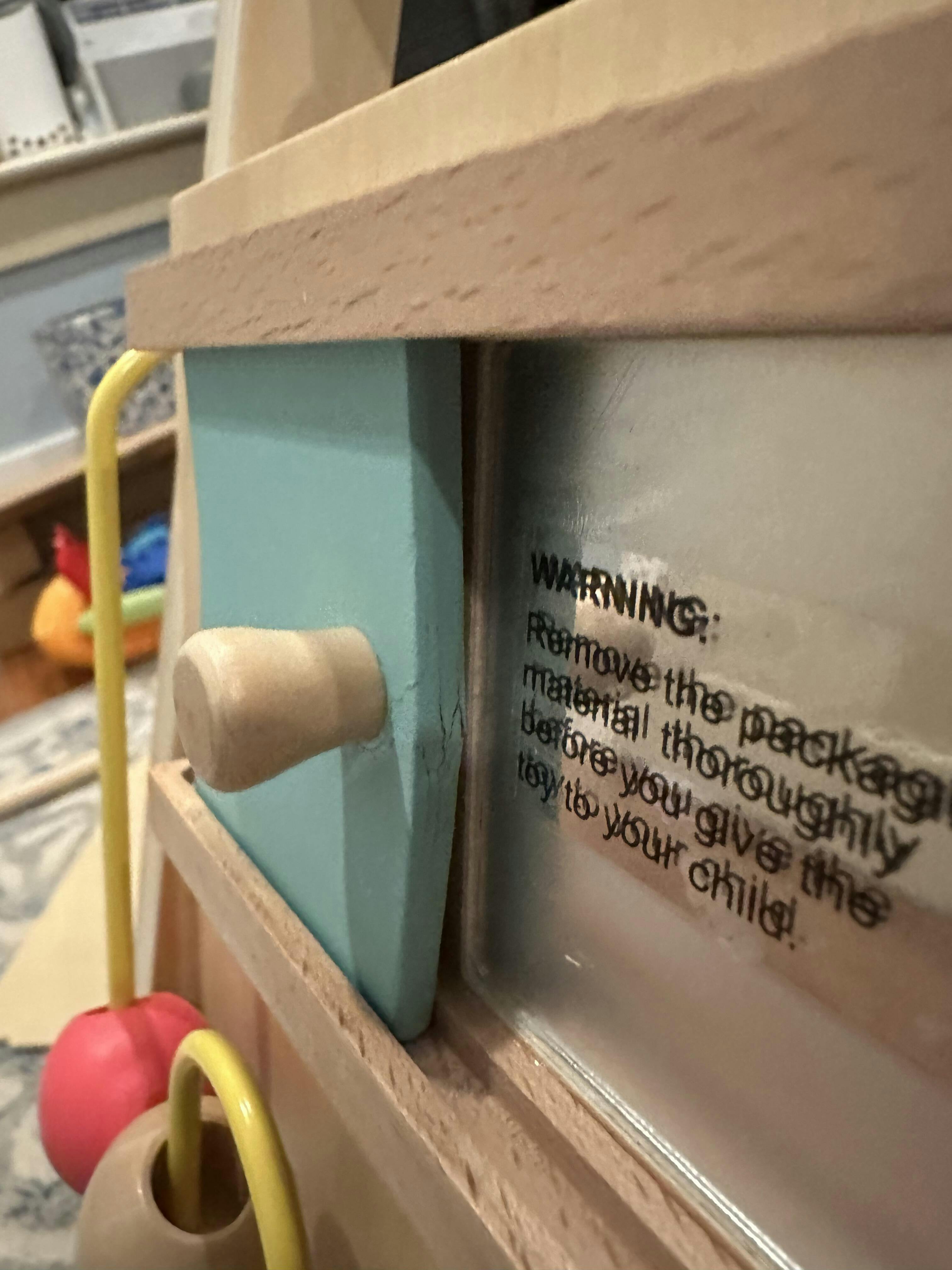 Tiny Land® Premium Natural Wooden Activity Walker | Tiny Land Official ...