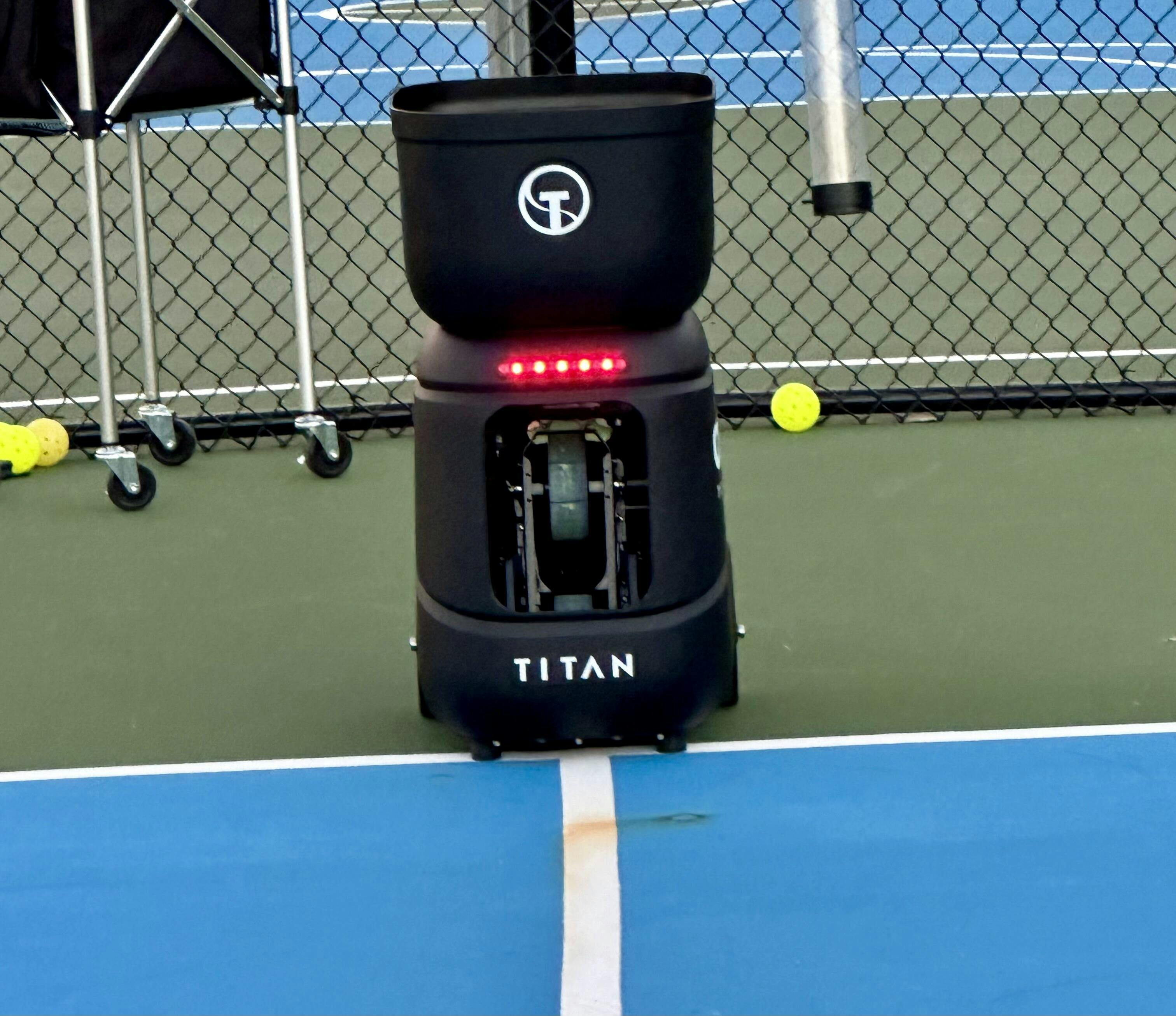 Titan ACE Pickleball Machine – Titan Ball Machines