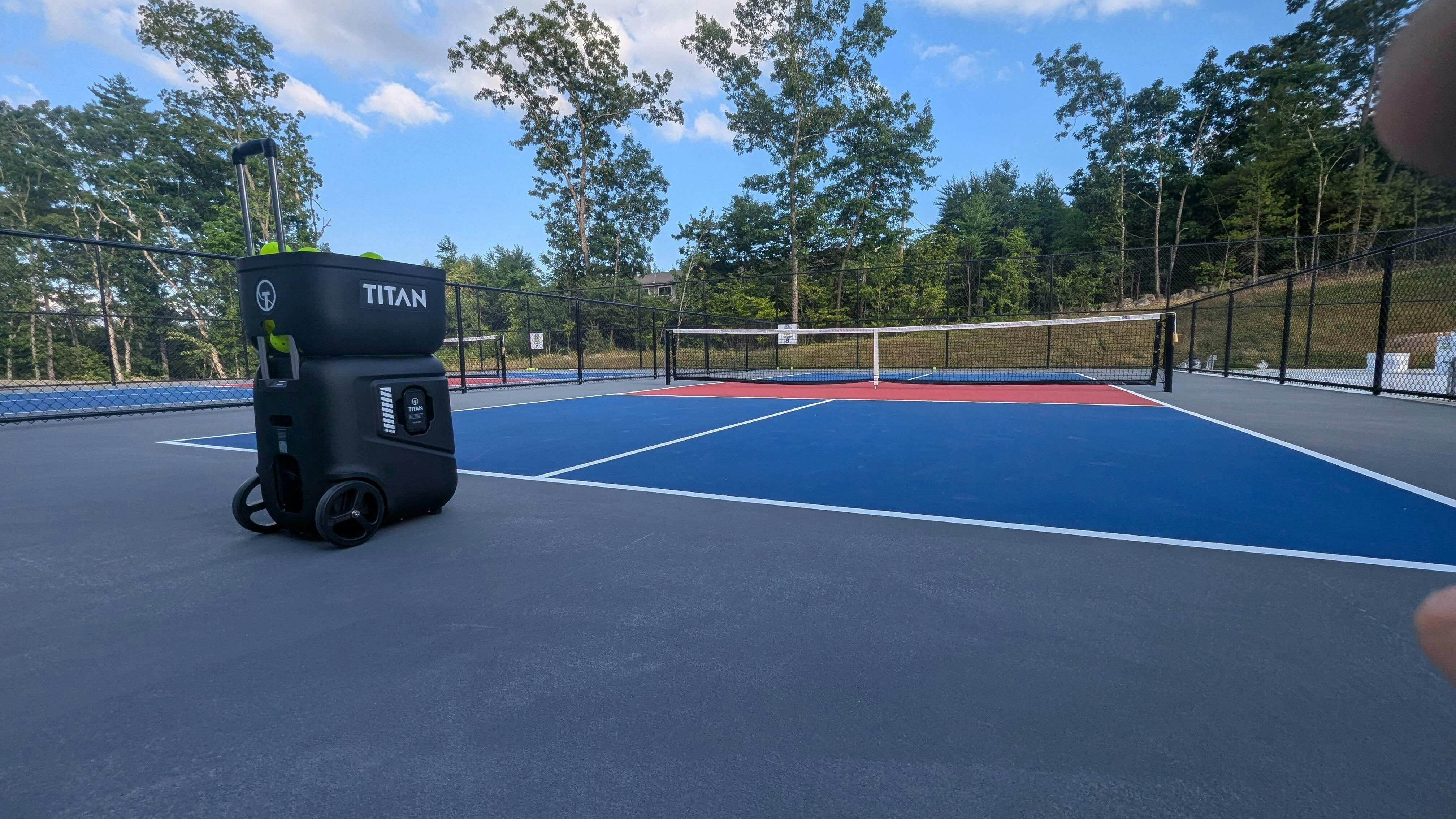 Titan ACE Pickleball Machine – Titan Ball Machines
