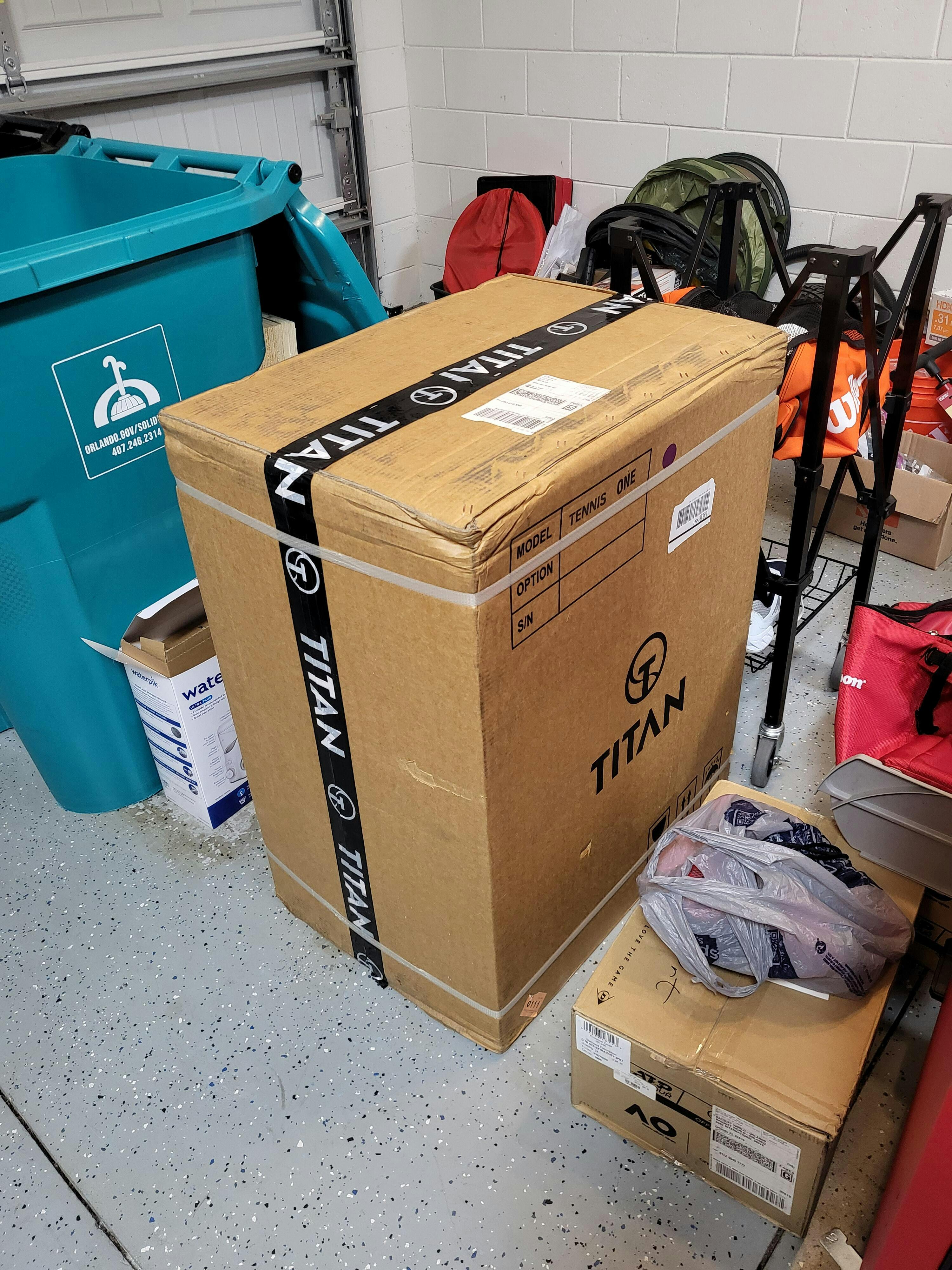 Titan ONE Tennis Ball Machine – Titan Ball Machines