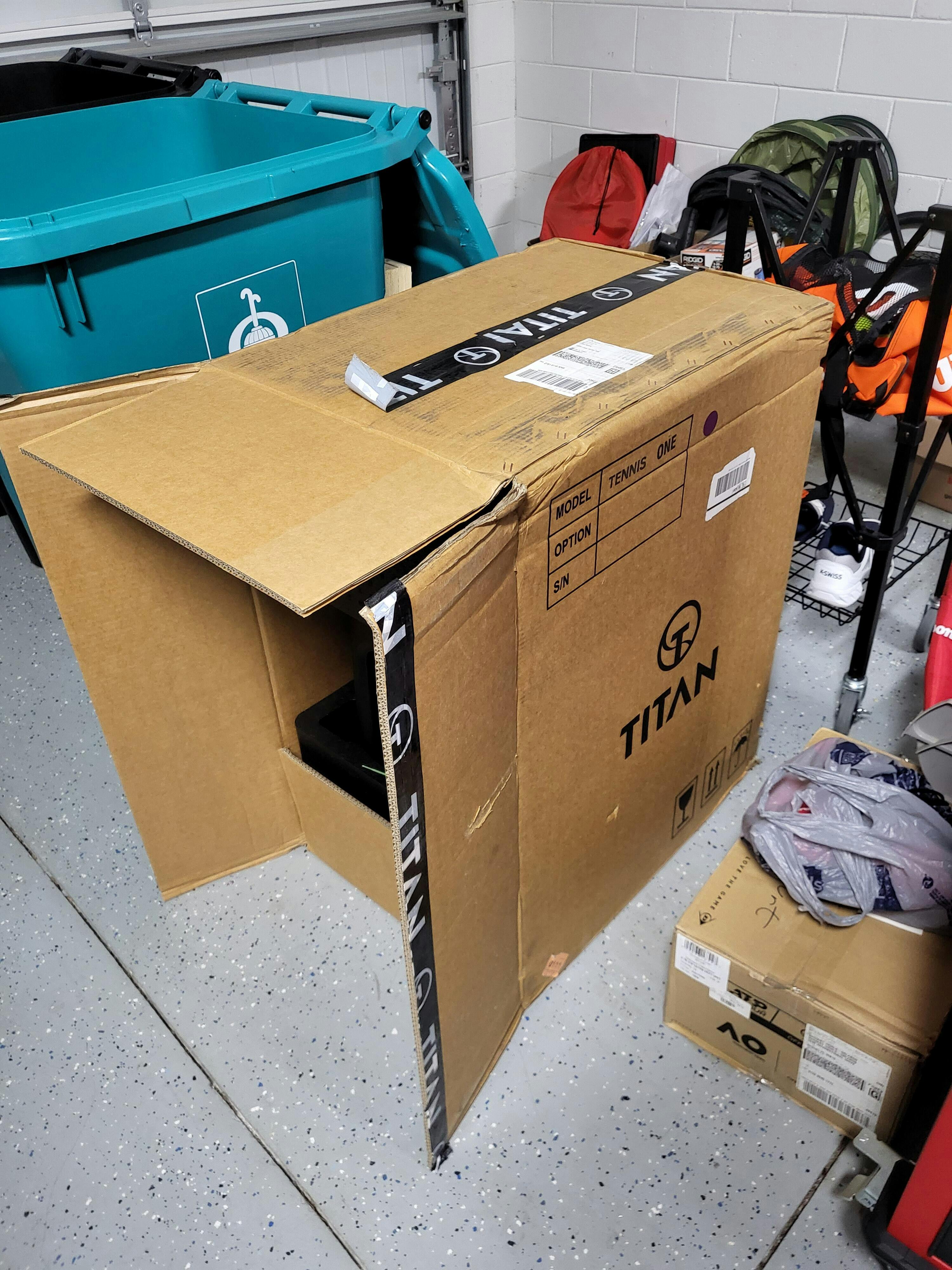 Titan ONE Tennis Ball Machine – Titan Ball Machines