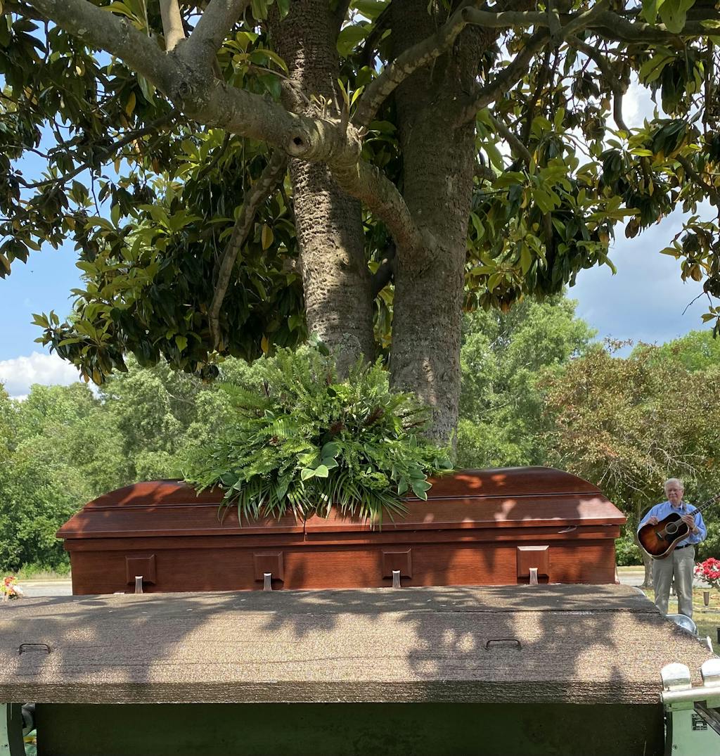 Poplar Wood Coffin (Casket) - Walnut Casket - Titan Casket