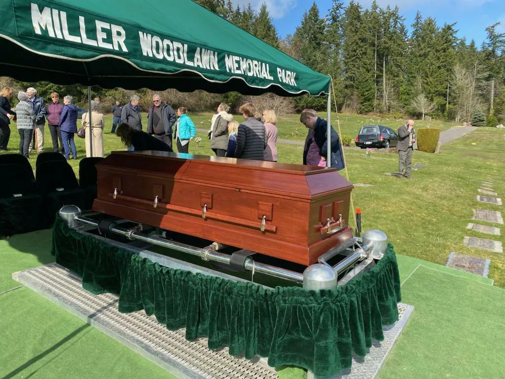 Only $1,999 - Titan Poplar Series Wood Casket with a Satin Finish ...